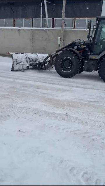 Снежный отвал Exten SC2800/2H с гидравлическим поворотом на Cukurova 888