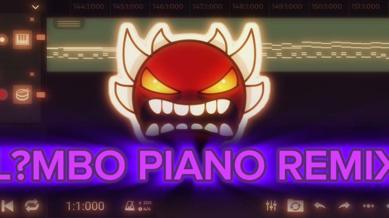 я СДЕЛАЛ ремикс LIMBO? (N-track STUDIO) [Geometry Dash]