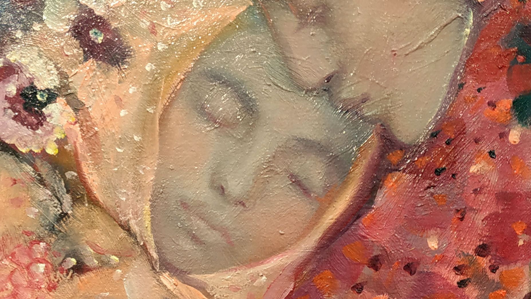 Художник Светлана Тюрина на выставке Арт МИР в Нижнем Новгороде