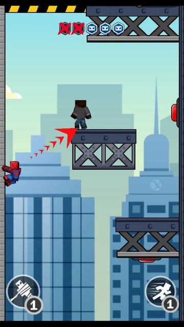 Человек-паук из Майнкрафта