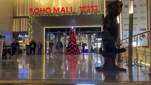 Шарм-Эль-Шейх. Площадь Сохо. Европейский район для вечерних прогулок. Поющий фонтан.