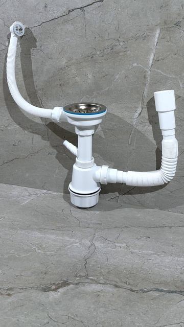 Сифон для кухонных моек 1046, Alcora