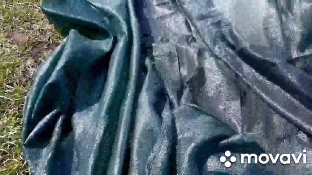 Посадили картофель🥔. Одели теплицу.