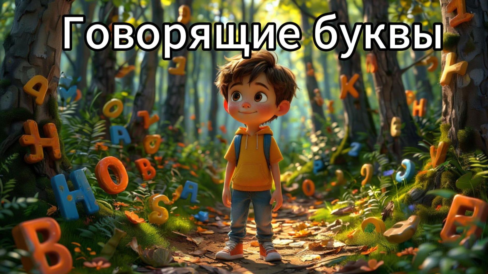 Мультик для детей  букварики- Учим алфавит