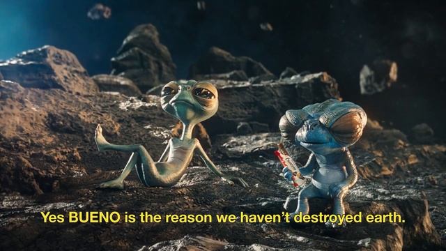 Инопланетная угроза? Только не для Kinder Bueno!