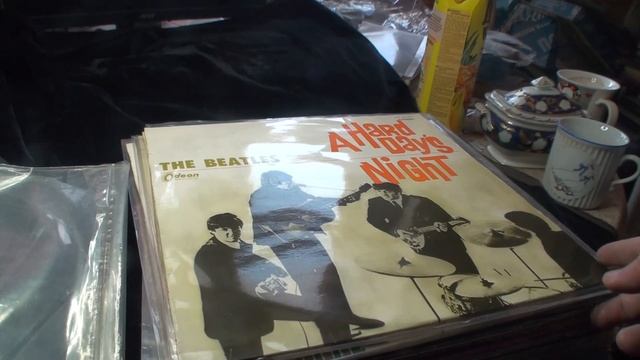 Beatles A Hard Day's Night все мои винилы этого альбома