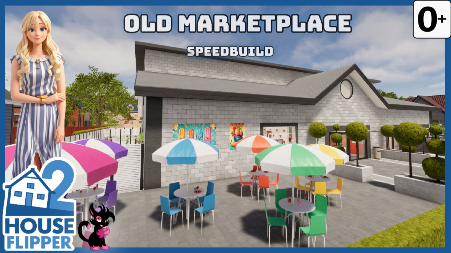 Хаус Флиппер 2 - Английский - House Flipper 2 - Old Marketplace - Speedbuild