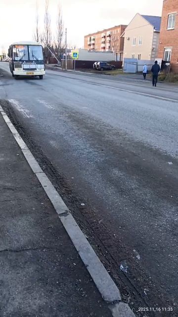 Автобусный маршрут №12 города Сарапул. Удмуртская республика.