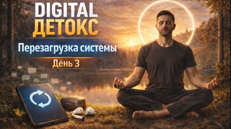 Digital Detox | День 3 — Перезагрузка системы