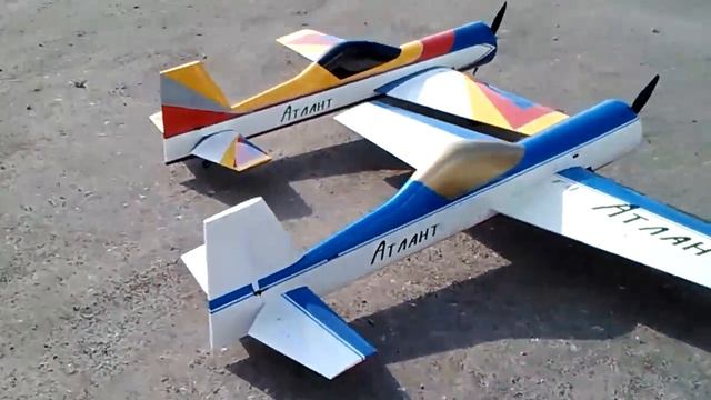 Авиамодели Атлант №1 и №2 F3A.