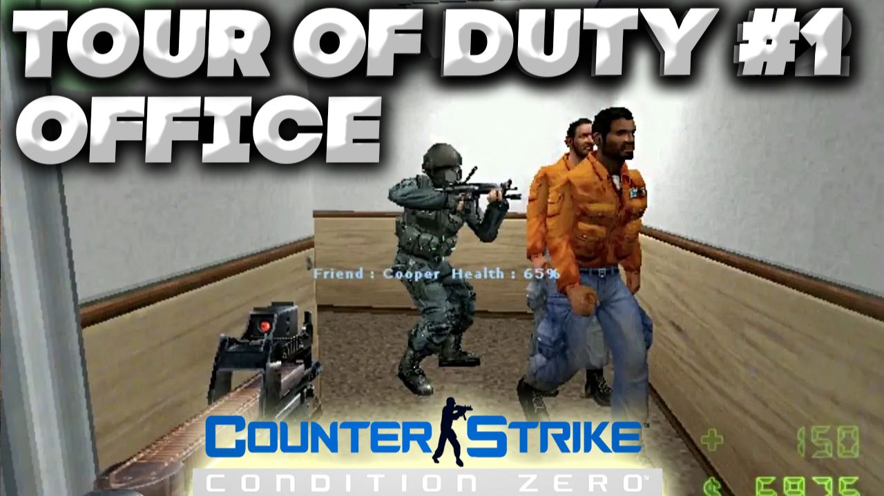 COUNTER STRIKE CONDITION ZERO TOUR OF DUTY #1 OFFICE - ПРОХОЖДЕНИЕ БЕЗ КОММЕНТАРИЕВ NORMAL СЛОЖНОСТЬ