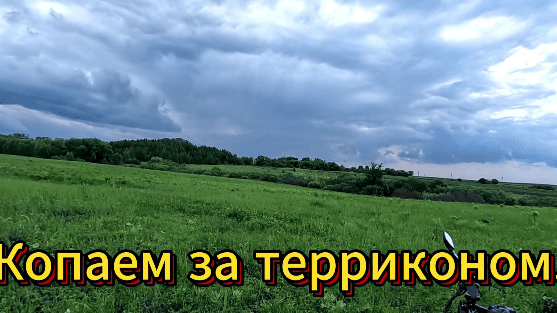 Приборный поиск. Пустырь за терриконом.