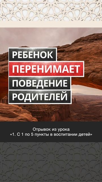 Ребенок перенимает поведение родителей || Марсэль абу Али