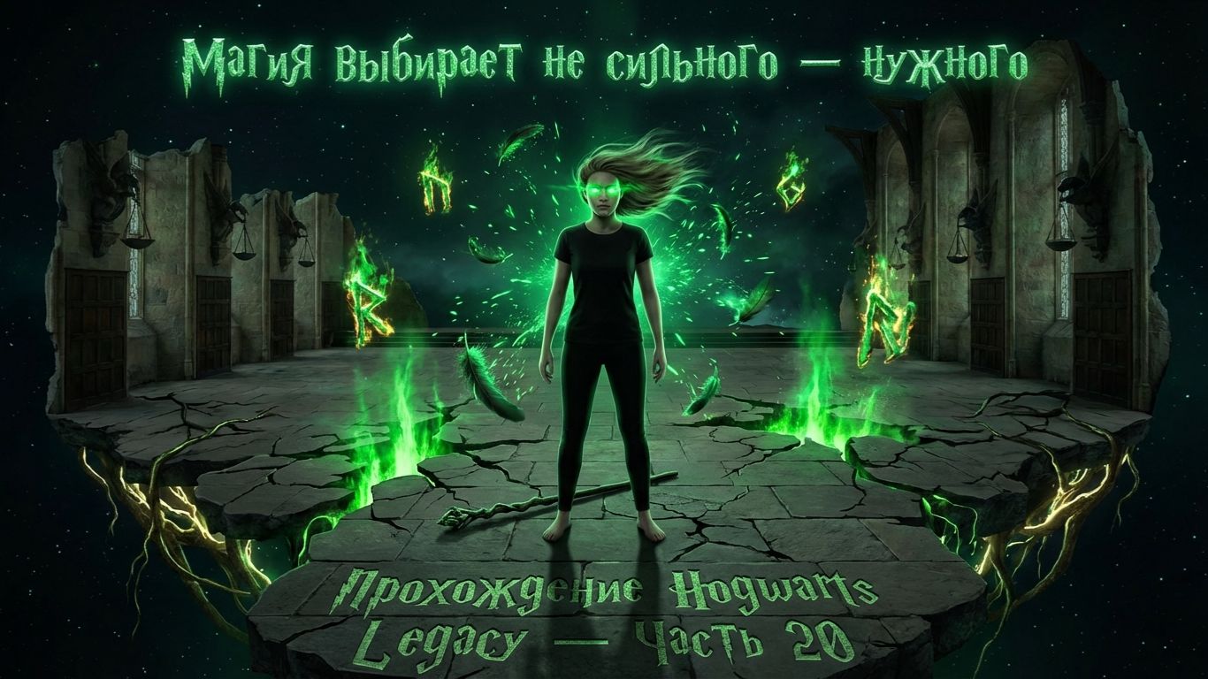Прохождение Hogwarts ❥ Hogwarts Legacy #20
