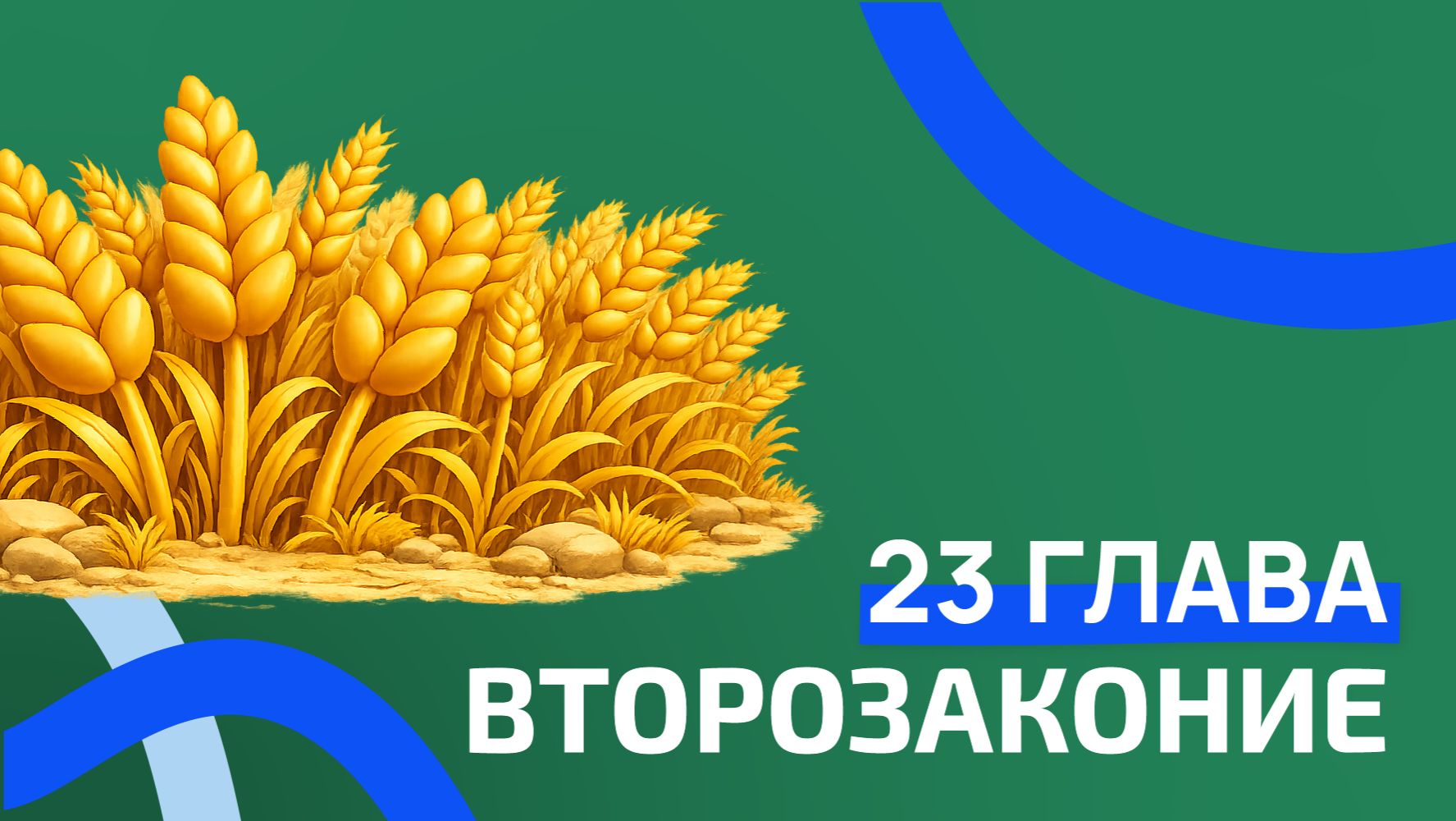 Второзаконие 23 глава. РЖЯ