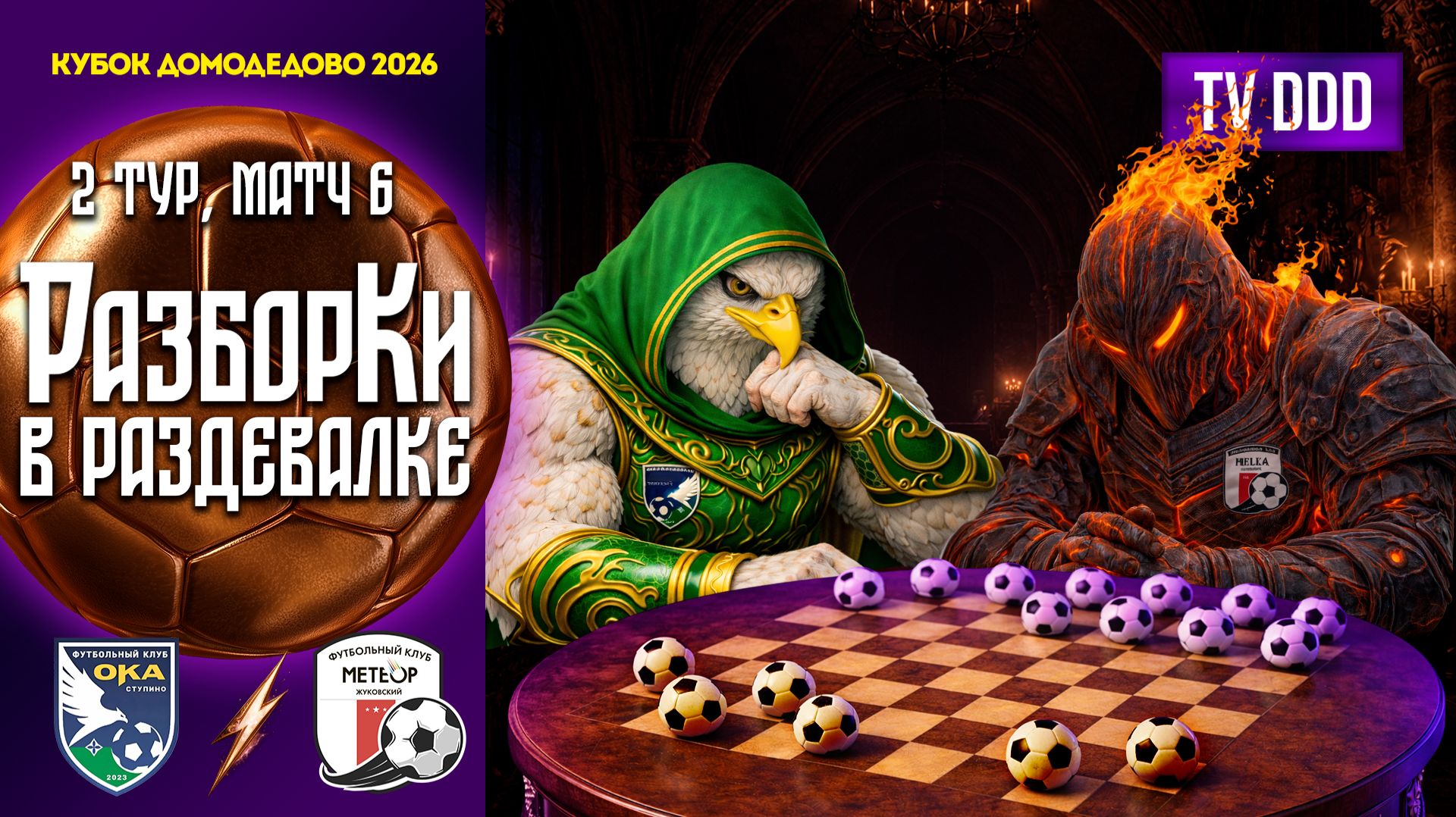 РазборКи в раздевалке | ФК Ока-2 – ФК Метеор | 2 тур
