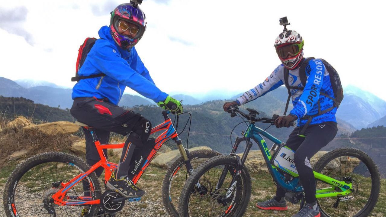 E-Bike Desert Challenge 2020 (Training session) Электровелосипед в пустыне гонка