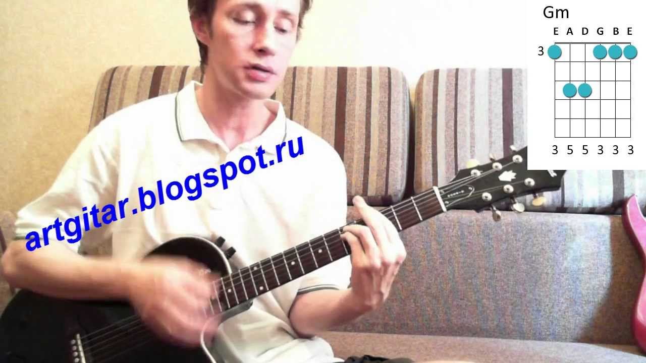 Веня Дркин Кошка видео урок Dm, аккорды, табулатура