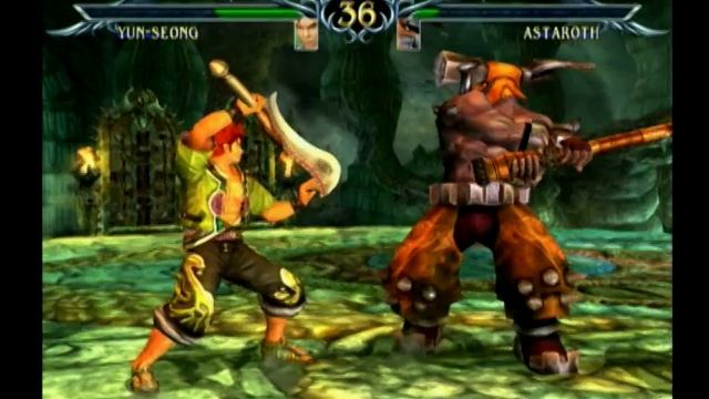 SoulCalibur 3 PS2 - Yun-Seong playthrough