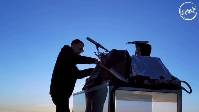 The Blaze live at Aiguille du Midi in Chamonix