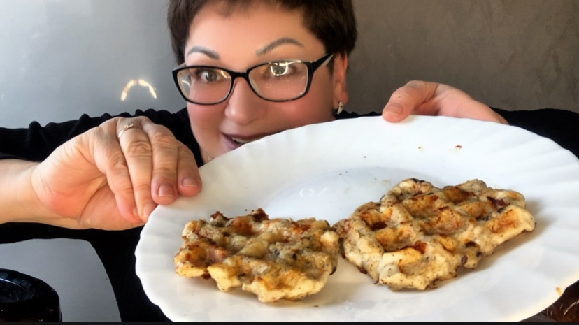 Готовлю КУРИНЫЕ вафли для моего питания/ Я ЕМ много и ХУДЕЮ