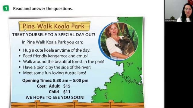 Spotlight 4 кл. Урок 50. Spotlight on Australia. A Walk in the Wild. Стр. 69