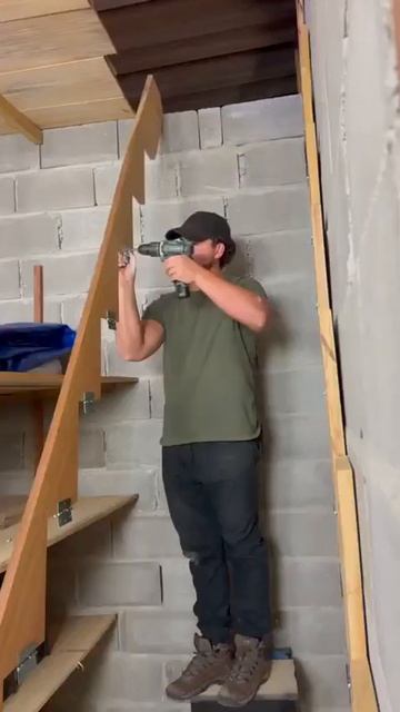 Простейший вариант складной лестницы