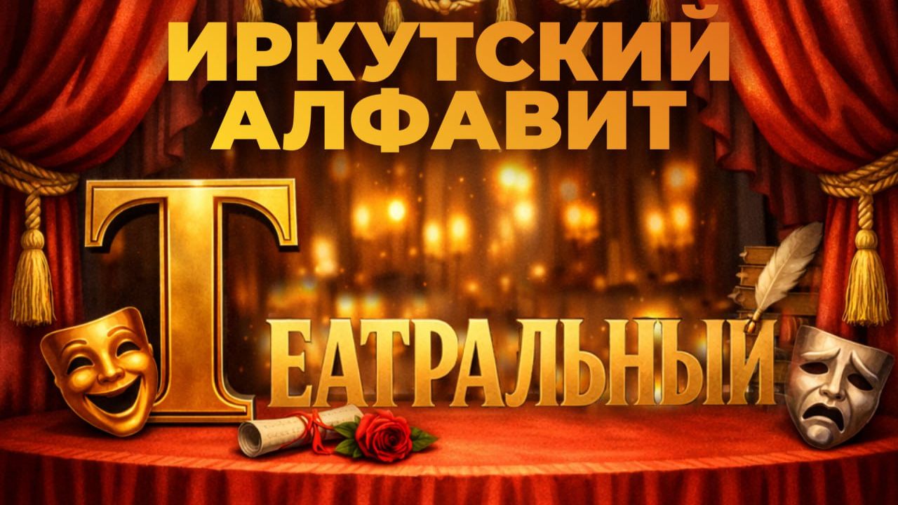 Иркутский алфавит: буква «Т»: театральный. Иркутск