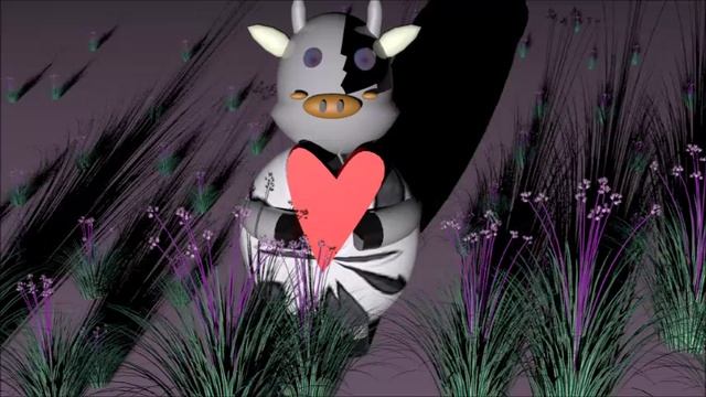 Анимация(коровка)