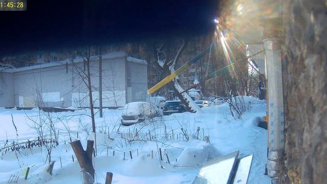 Под окном 2026 янв 30 - фев 01 солнцестояние первый восход в новом году солнца над крышей