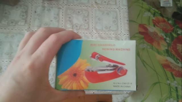 Обзор на мини швейную машинку