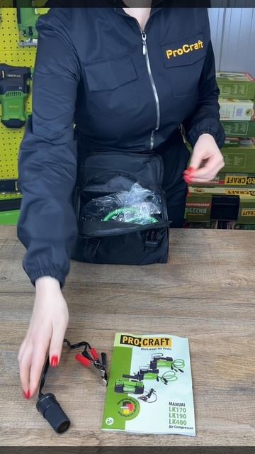 Компрессор автомобильный LK190 Procraft 35 л/мин