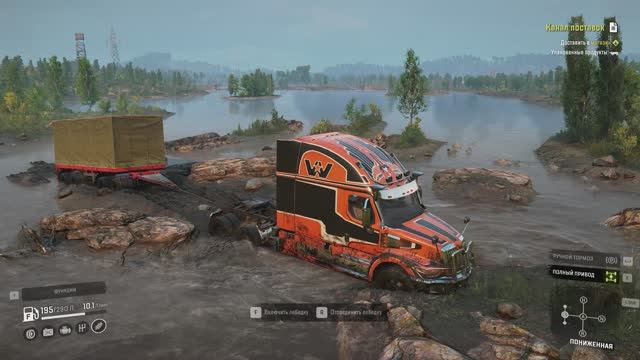 SnowRunner __  ПАШНИ_Канал поставок