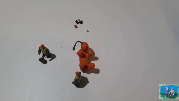 Как слепить собачку