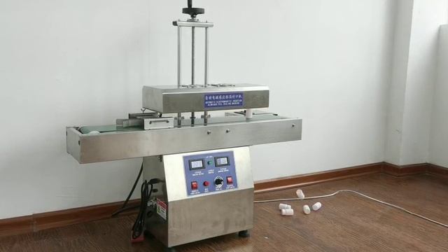 Индукционная запайка, конвейер полуавтомат