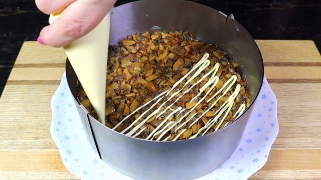 ОБАЛДЕННЫЙ Салат _ТАТЬЯНА_ на праздничный стол. Очень вкусно и просто.