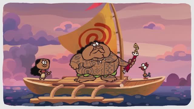 МОАНА. Короткометражный мультфильм