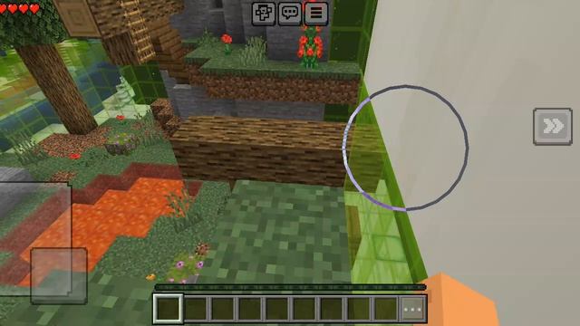 прохожу паркур в Майнкрафт