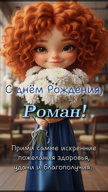 С днём рождения, Роман!