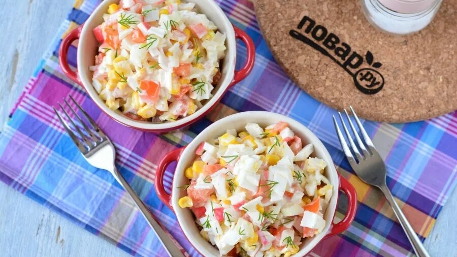 Салат крабовый 🥗