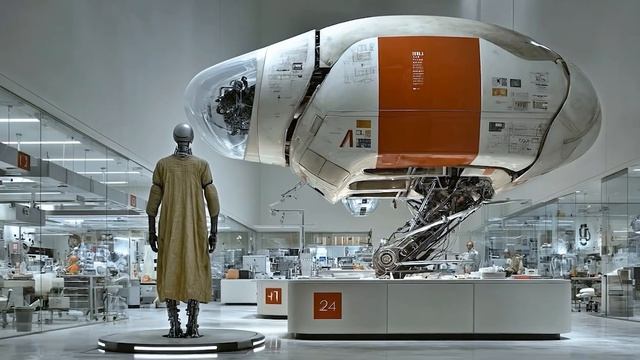 AI Cyborgs and Futuristic Scenes-(1080p24)