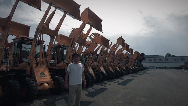 Завод по производству фронтальных погрузчиков LUGONG