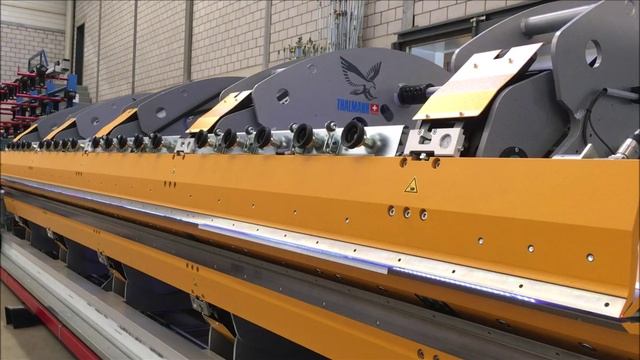 Профиль лесенка на гибочном двубалочном станке TD