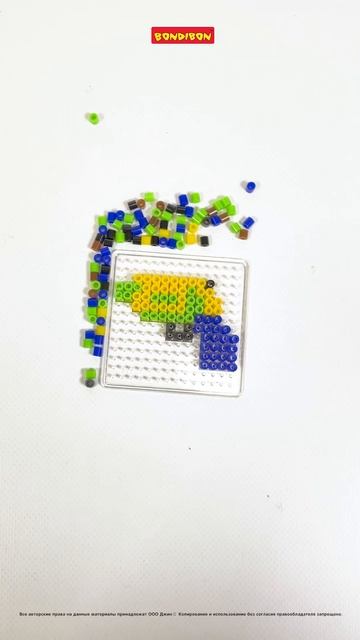 Термомозаика для мальчиков Игрушечное оружие #Shorts#bondibon#длядетей#развивающая#творчество