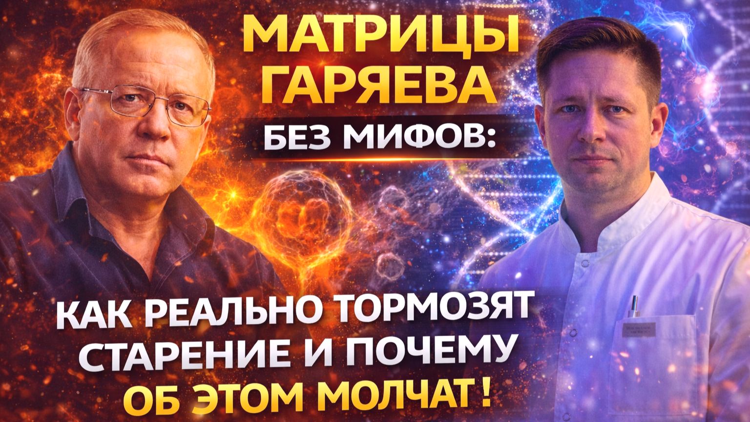 Матрицы Гаряева без мифов: как реально тормозят старение и почему об этом молчат !