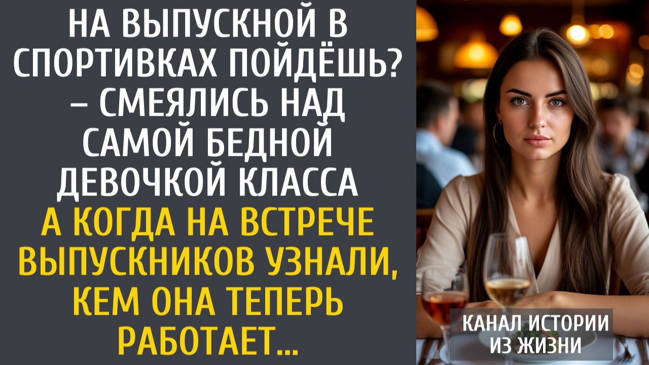 Истории из жизни: На выпускной в спортивках пойдёшь? – смеялись над самой бедной девочкой в классе…