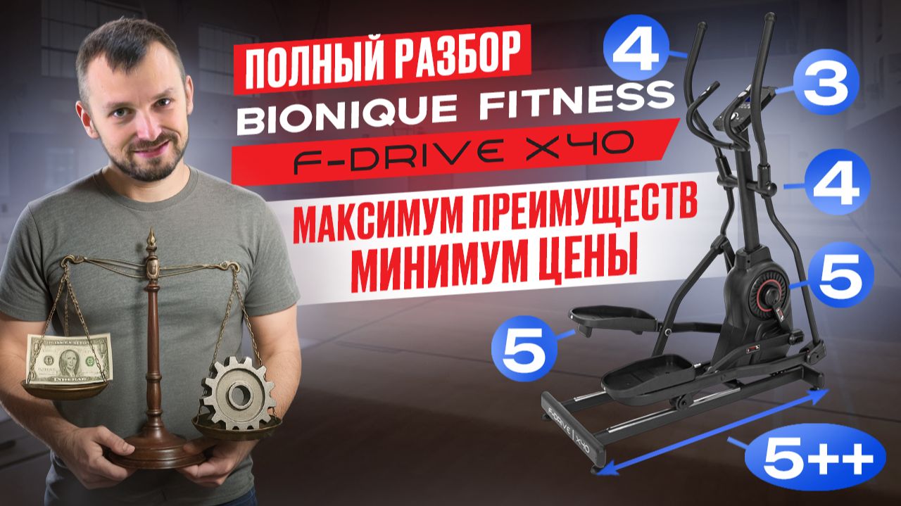 Bionique F-Drive X40 - максимум преимуществ и минимум цены. Полный разбор от Eleptika.ru (2026)