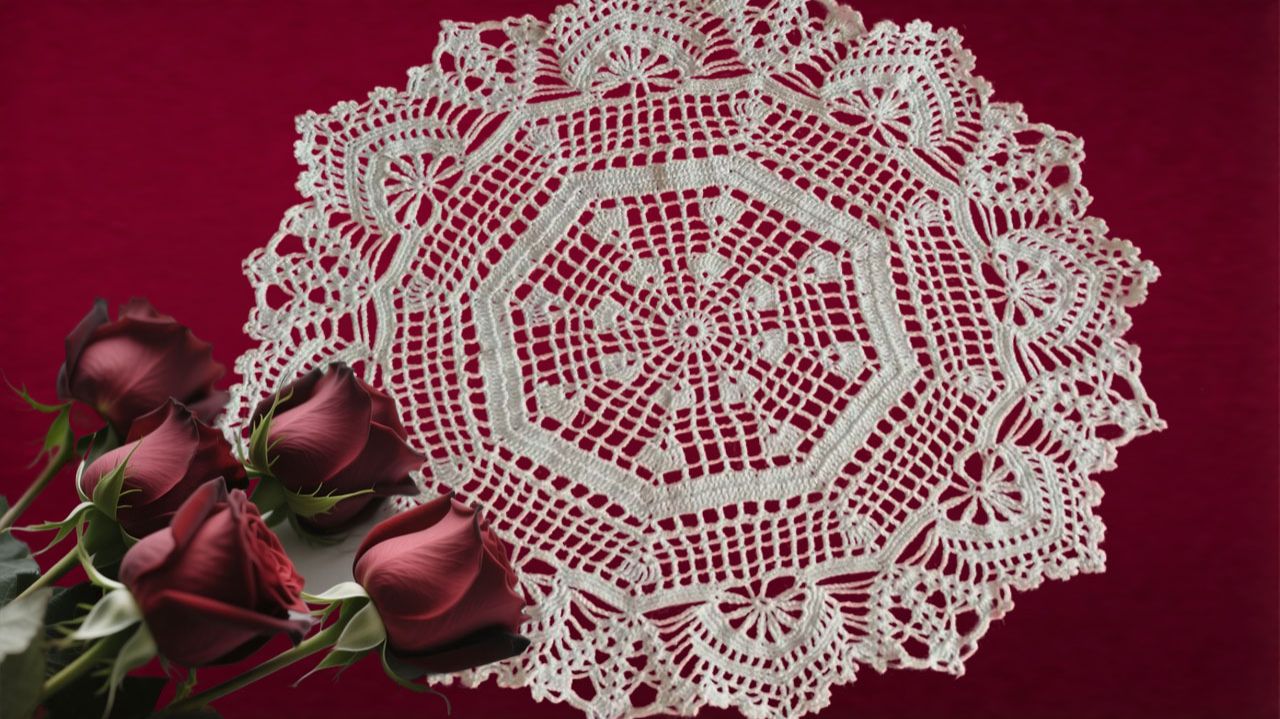 САЛФЕТКА КРЮЧКОМ ВАРВАРА. ЧАСТЬ 3 - КАЙМА