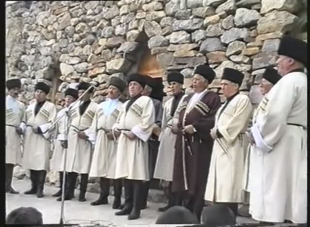 06. Песня о Задалески Нана в исполнении Народного хора преподавателей ГГАУ