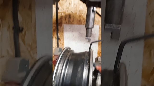 Правка удара изнутри.